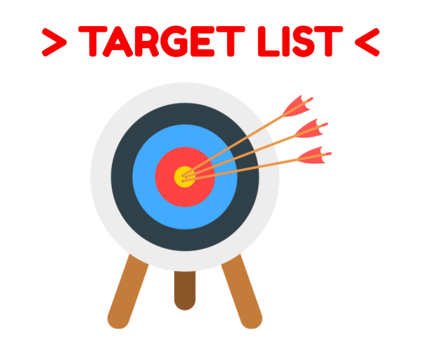 DNAA Fita Stars Weekend – UPDATED Target List – Durham & Northumberland